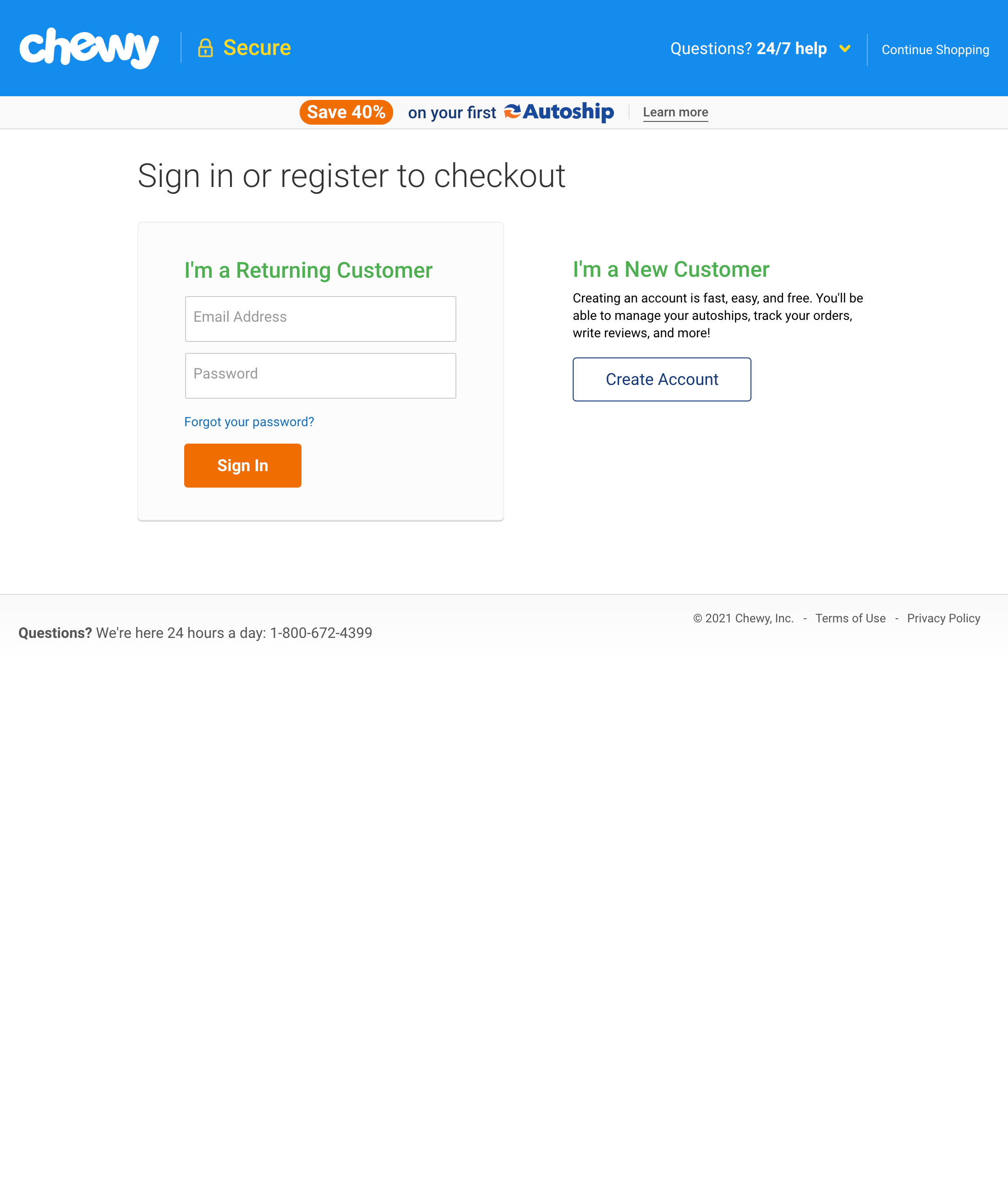 Chewy’s Account Selection – 227 of 678 Account Selection Examples ...
