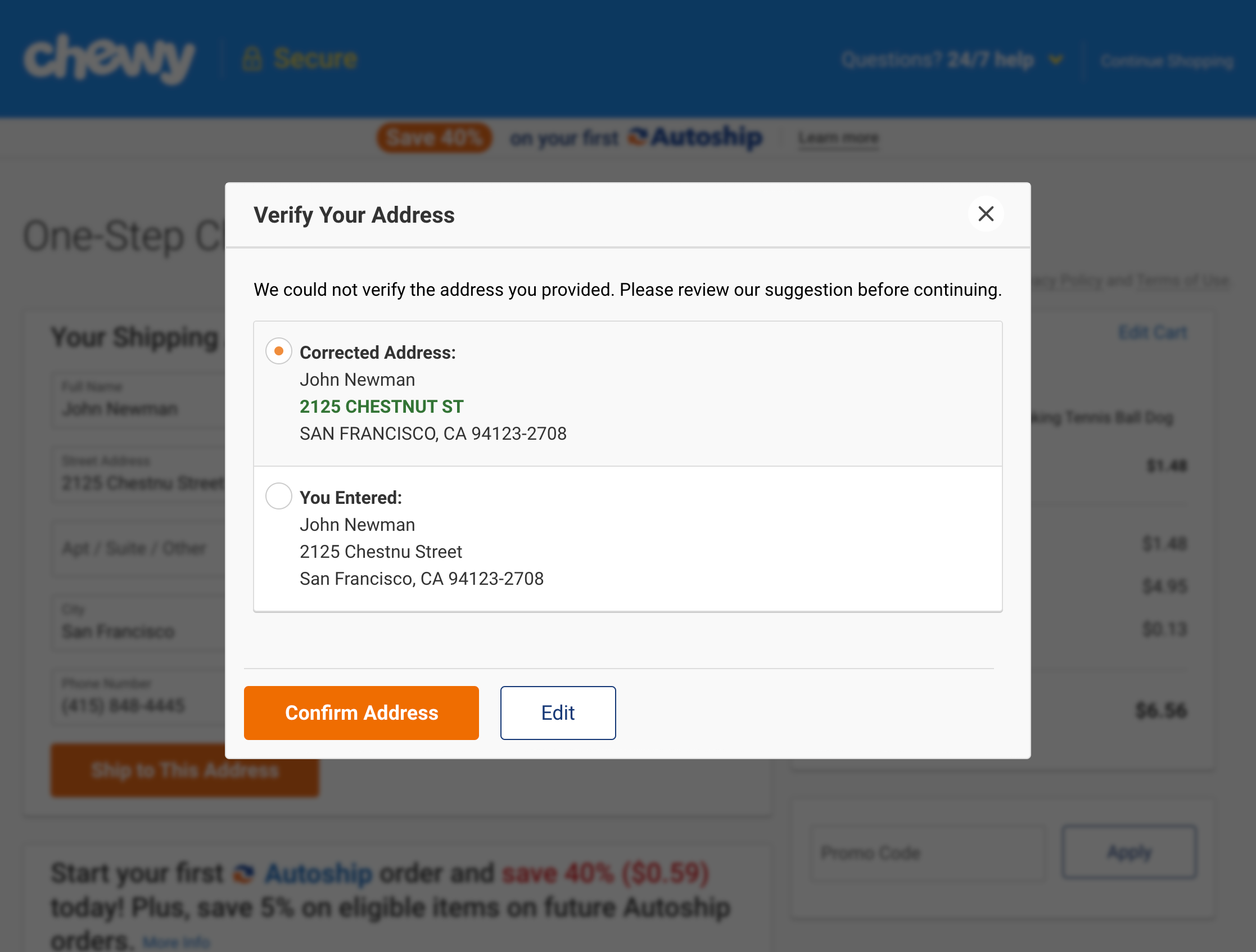 Chewy’s E-Commerce UX Case Study – Baymard Institute