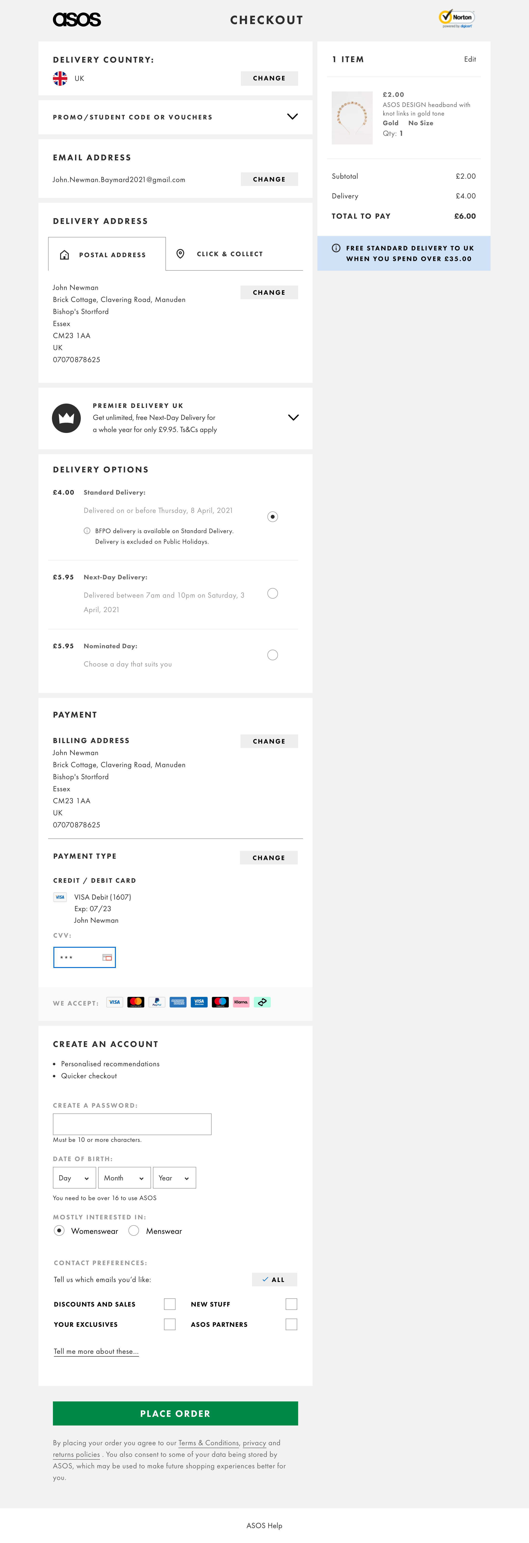 444 ‘Review Order’ Design Examples – Baymard Institute