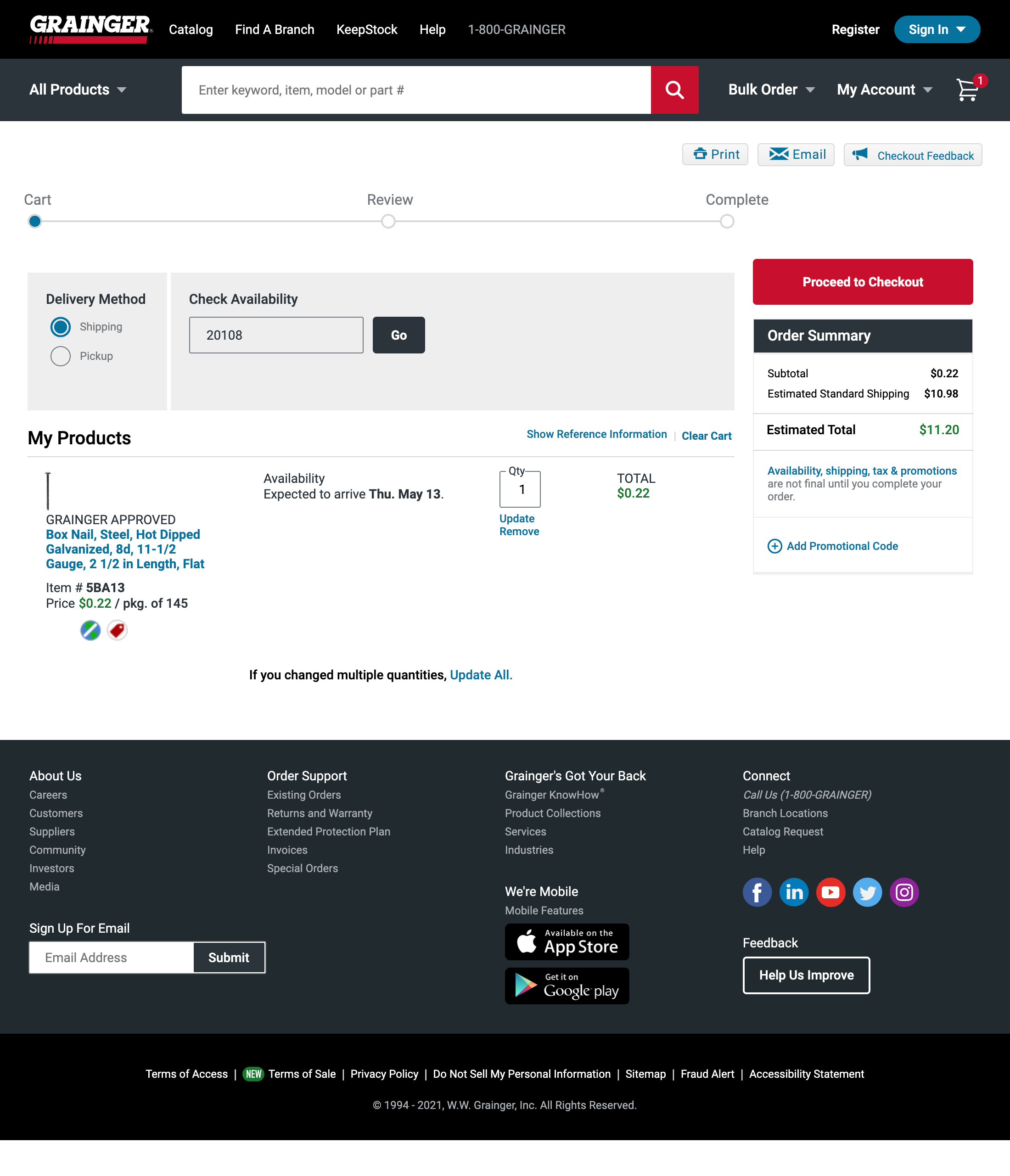 Grainger’s E-Commerce UX Case Study – Baymard Institute