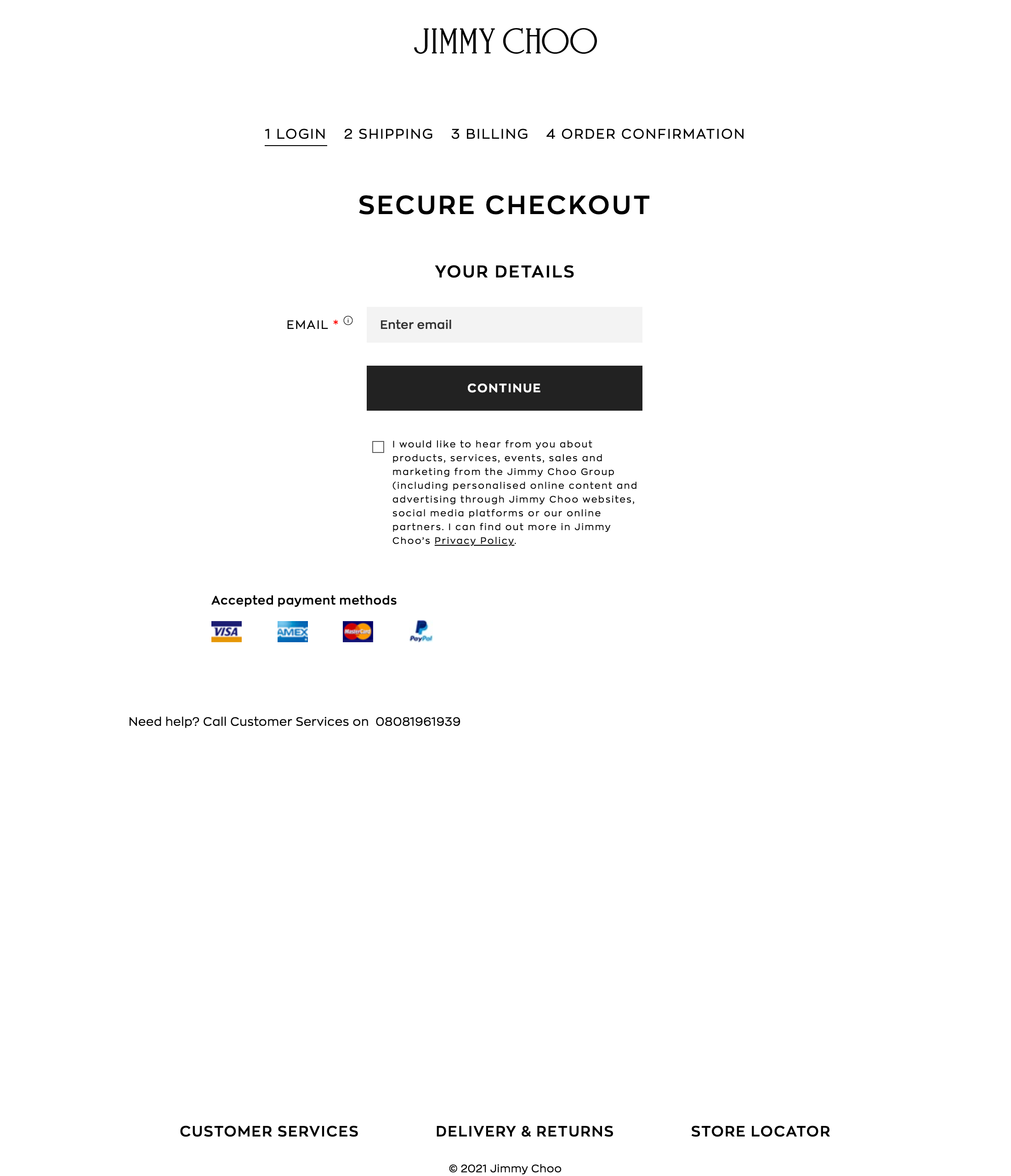 Jimmy Choo’s Account Selection – 355 of 811 Account Selection Examples ...