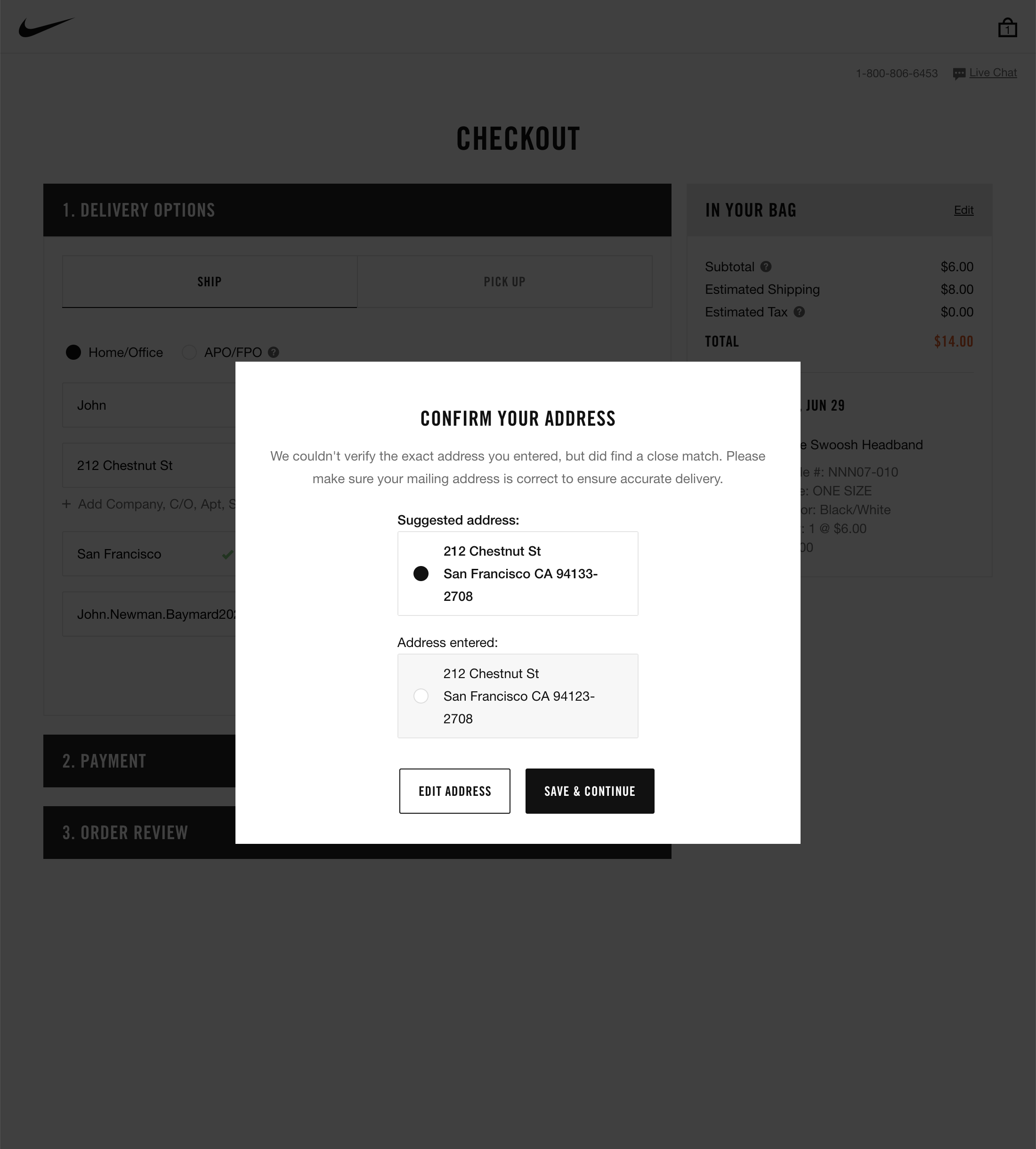 Nike’s E-Commerce UX Case Study – Baymard Institute