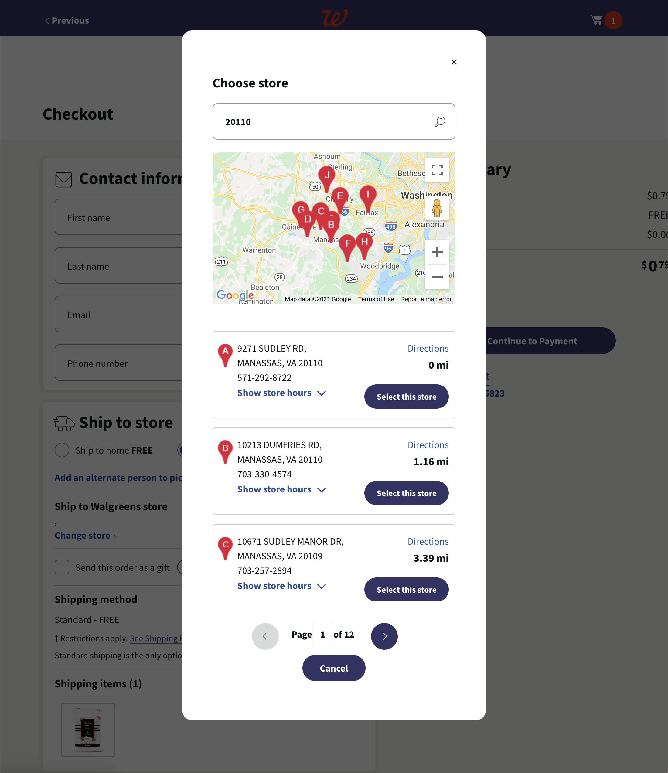 71 ‘Store Pickup’ Design Examples – Baymard Institute