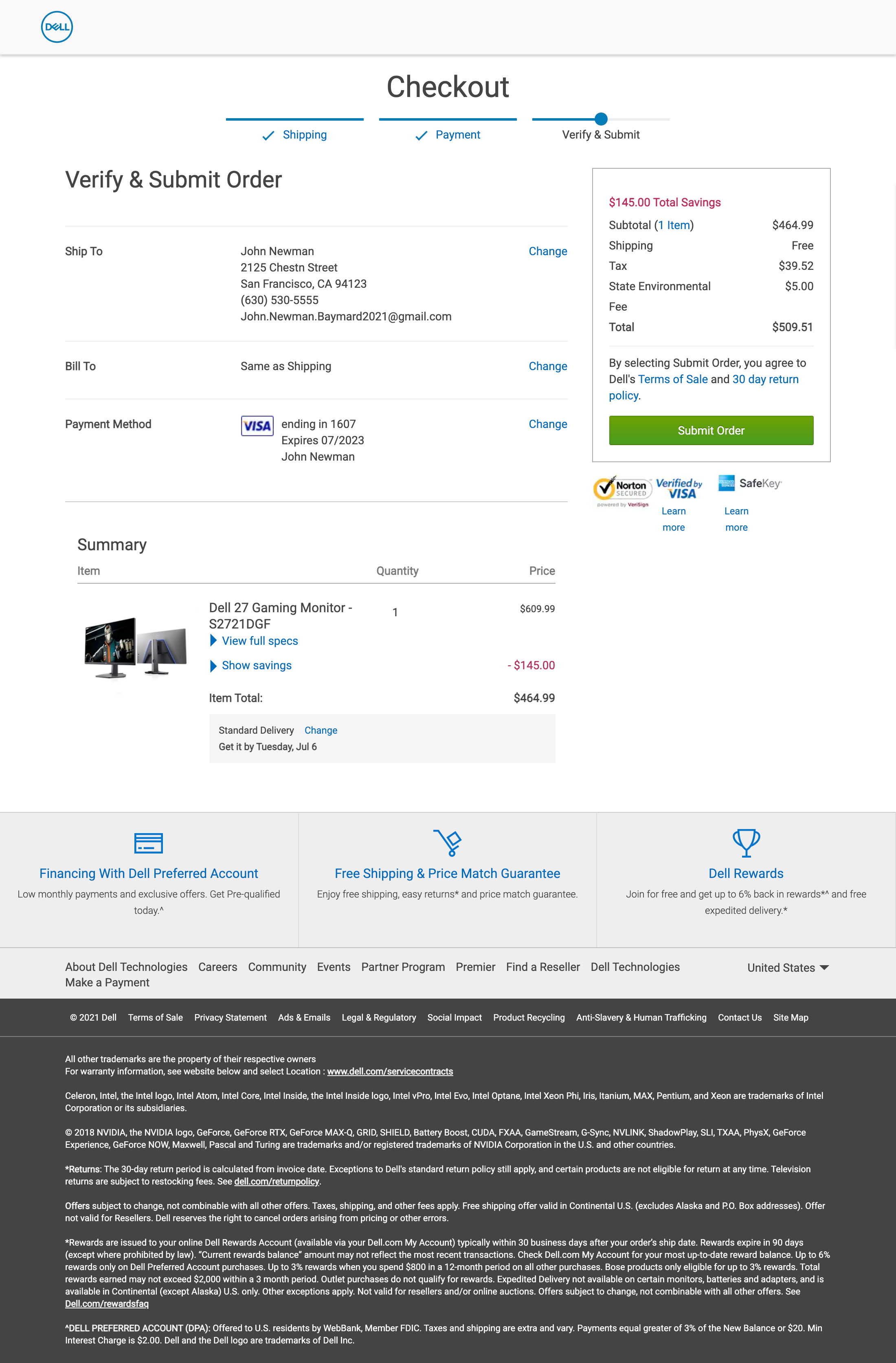 480 ‘Review Order’ Design Examples – Baymard Institute