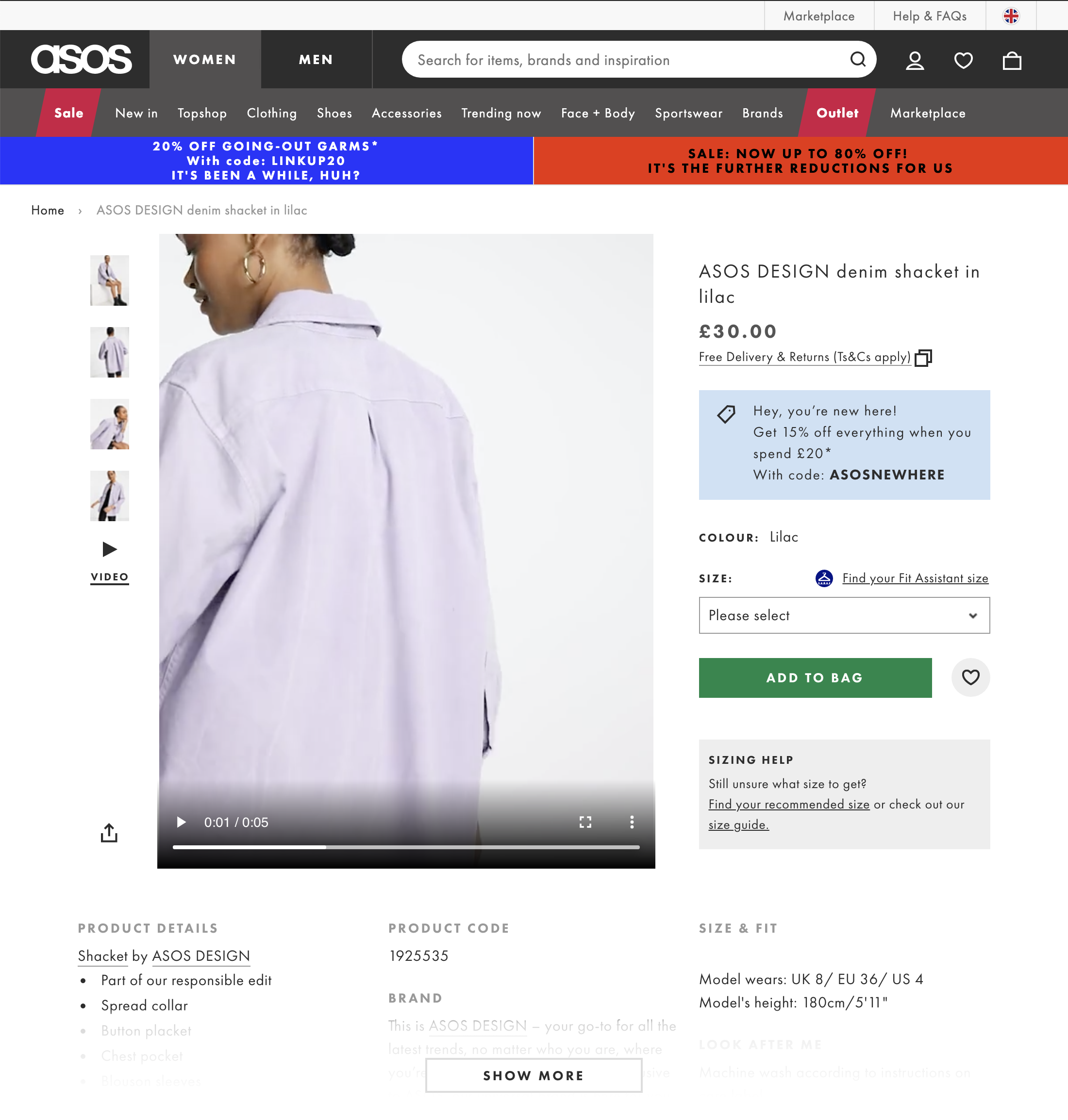 ASOS’ E-Commerce UX Case Study – Baymard Institute