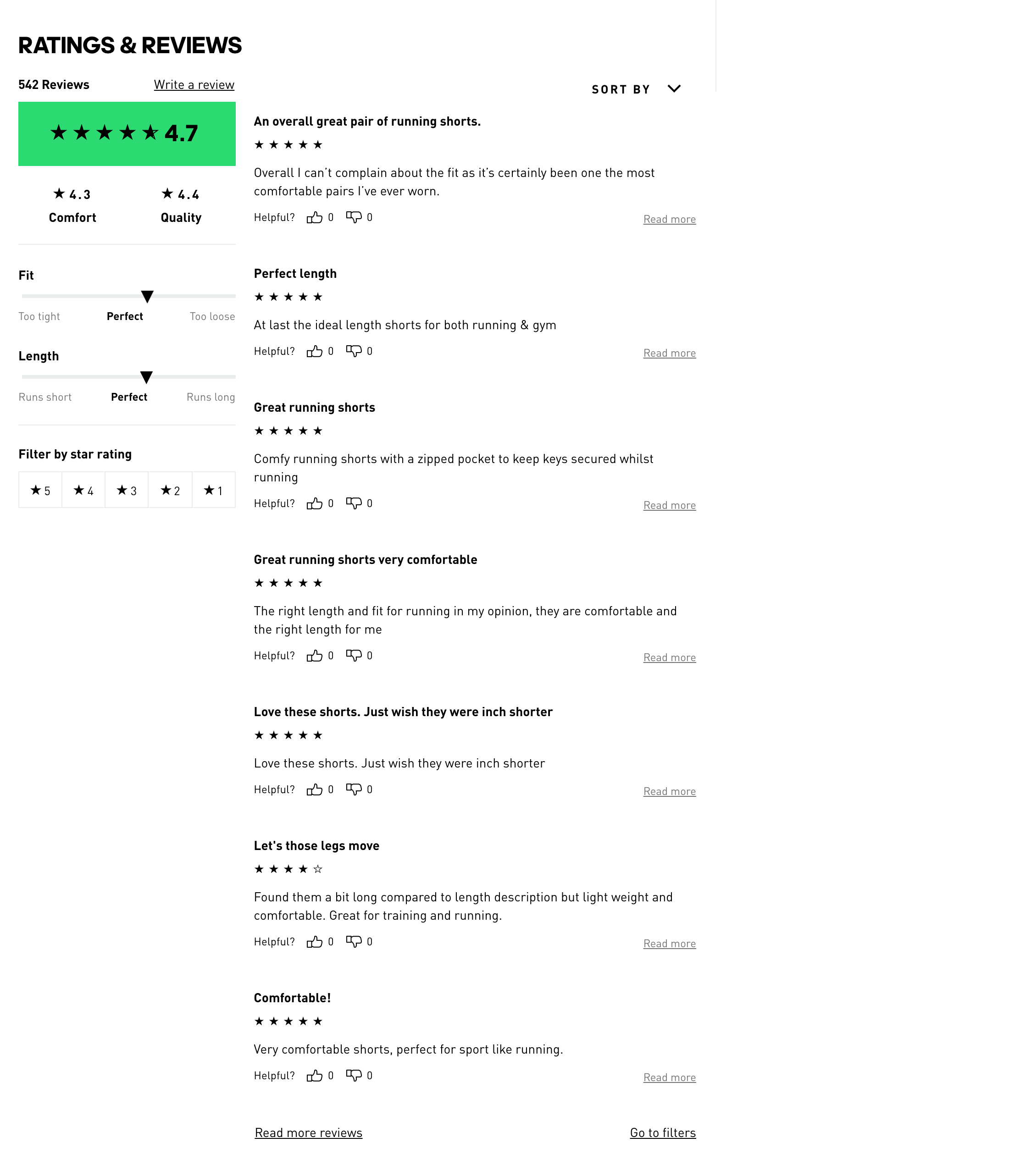 240 ‘User Reviews Section’ Design Examples – Baymard Institute