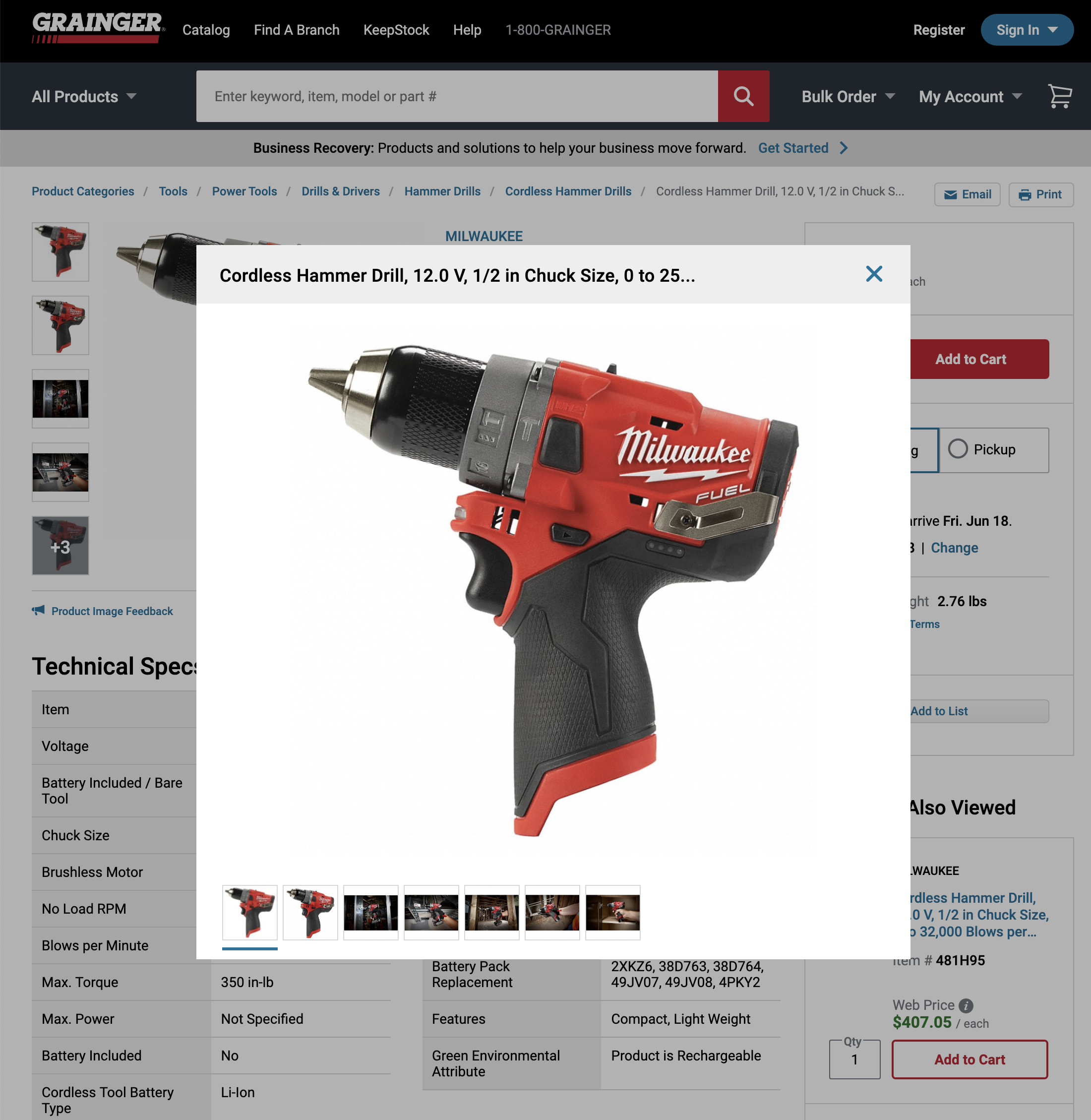 Grainger’s E-Commerce UX Case Study – Baymard Institute