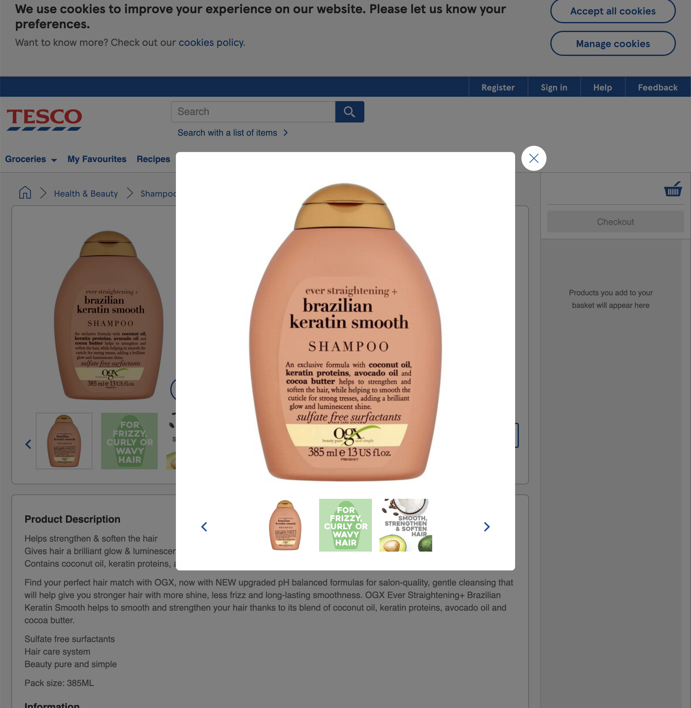 Tesco’s E-Commerce UX Case Study – Baymard Institute
