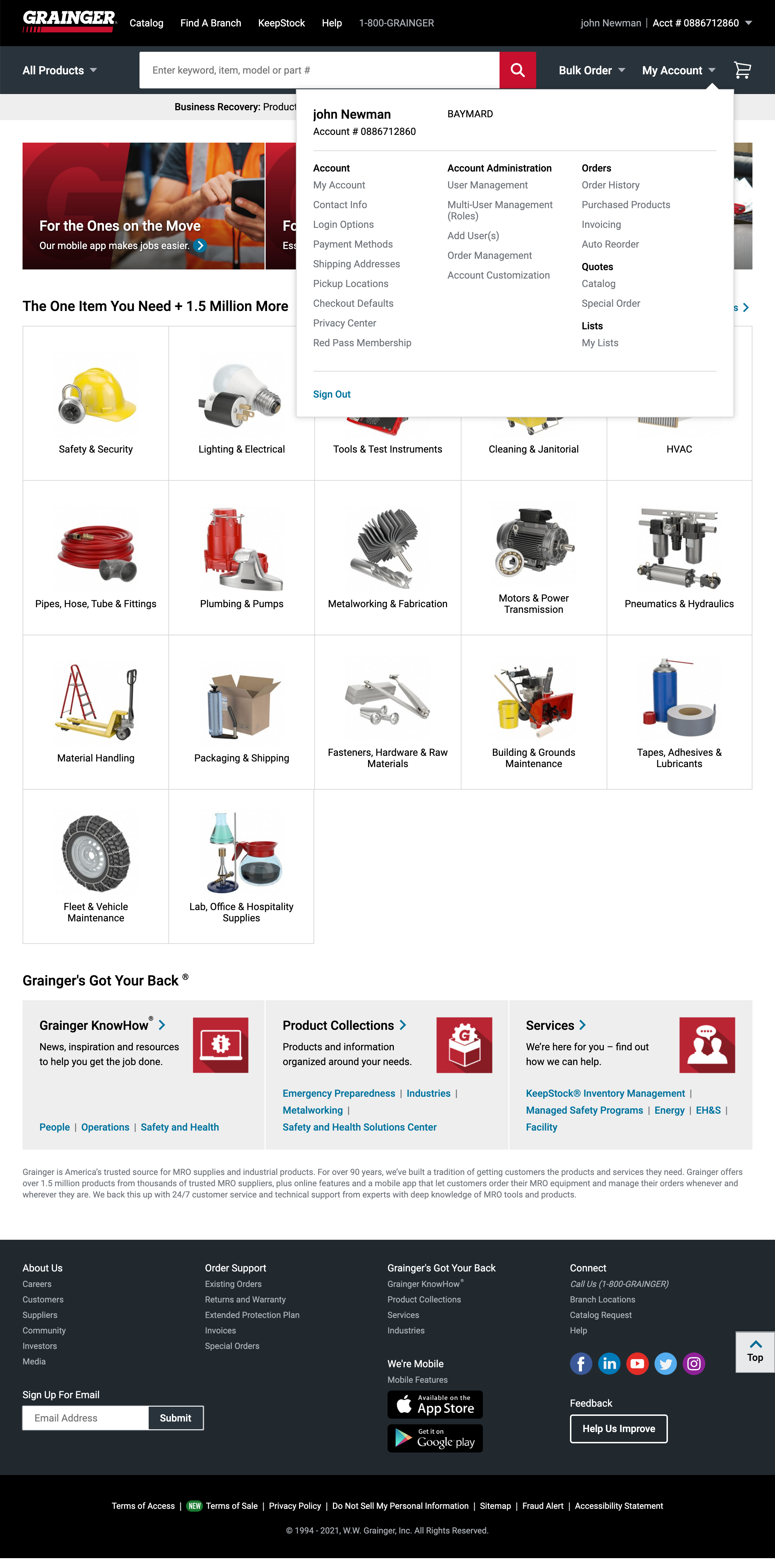 188 ‘‘My Account’ Drop-Down’ Design Examples – Baymard Institute