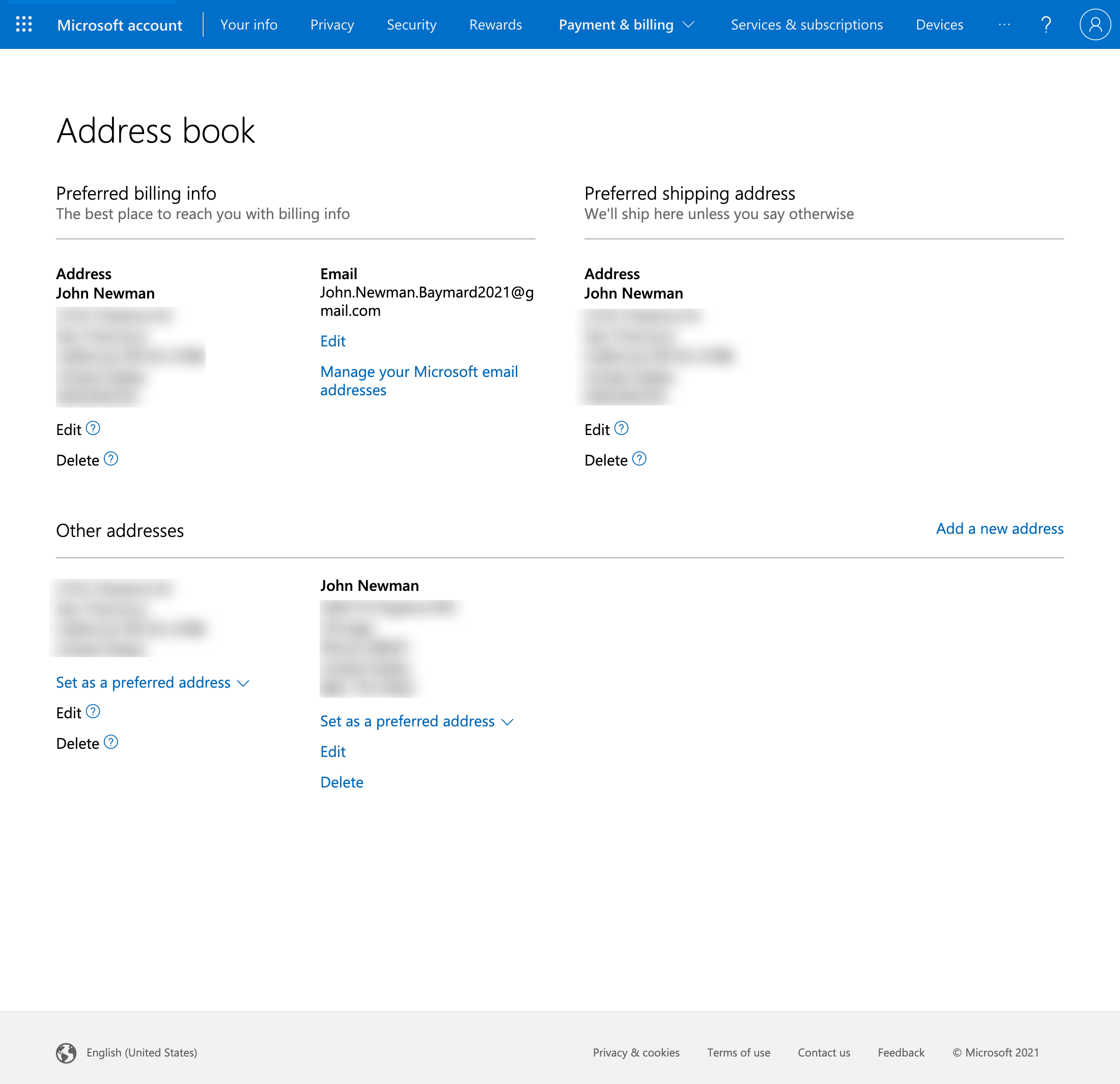 Microsoft’s Address Book – 293 of 428 Address Book Examples – Baymard ...