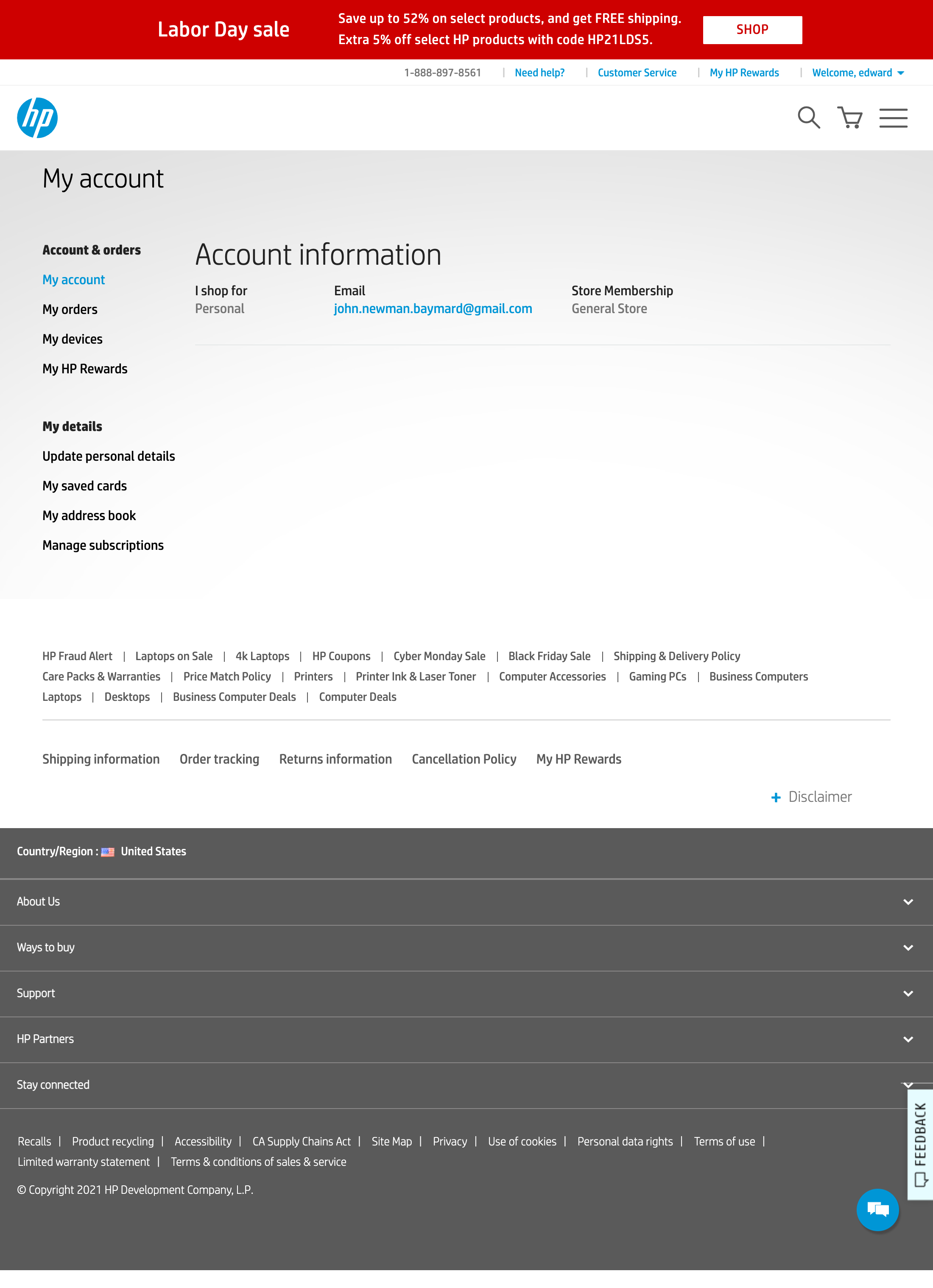233 ‘Account Dashboard’ Design Examples – Baymard Institute