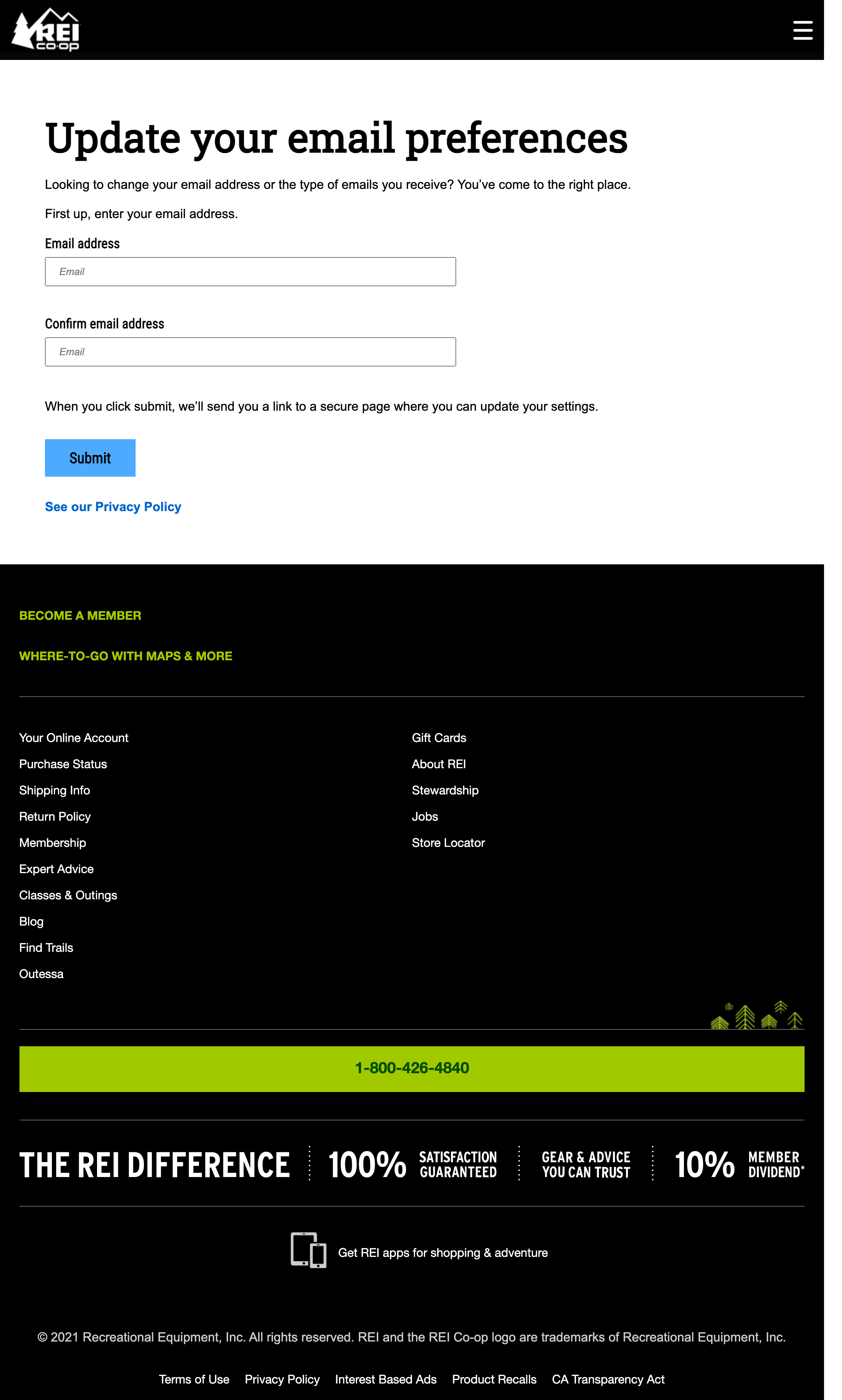 REI’s Newsletter Management – 179 of 287 Newsletter Management Examples ...