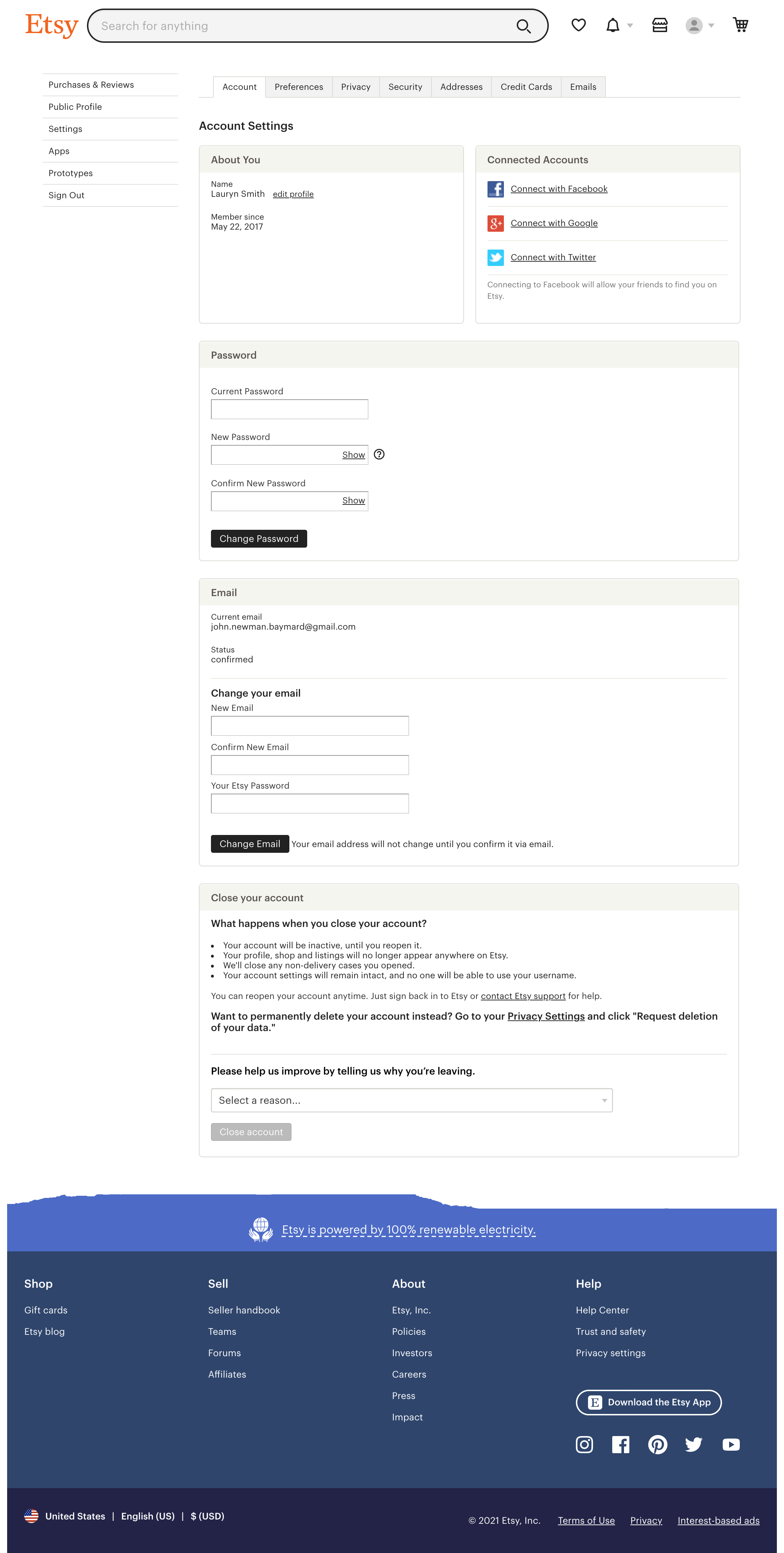 233 ‘Account Dashboard’ Design Examples – Baymard Institute