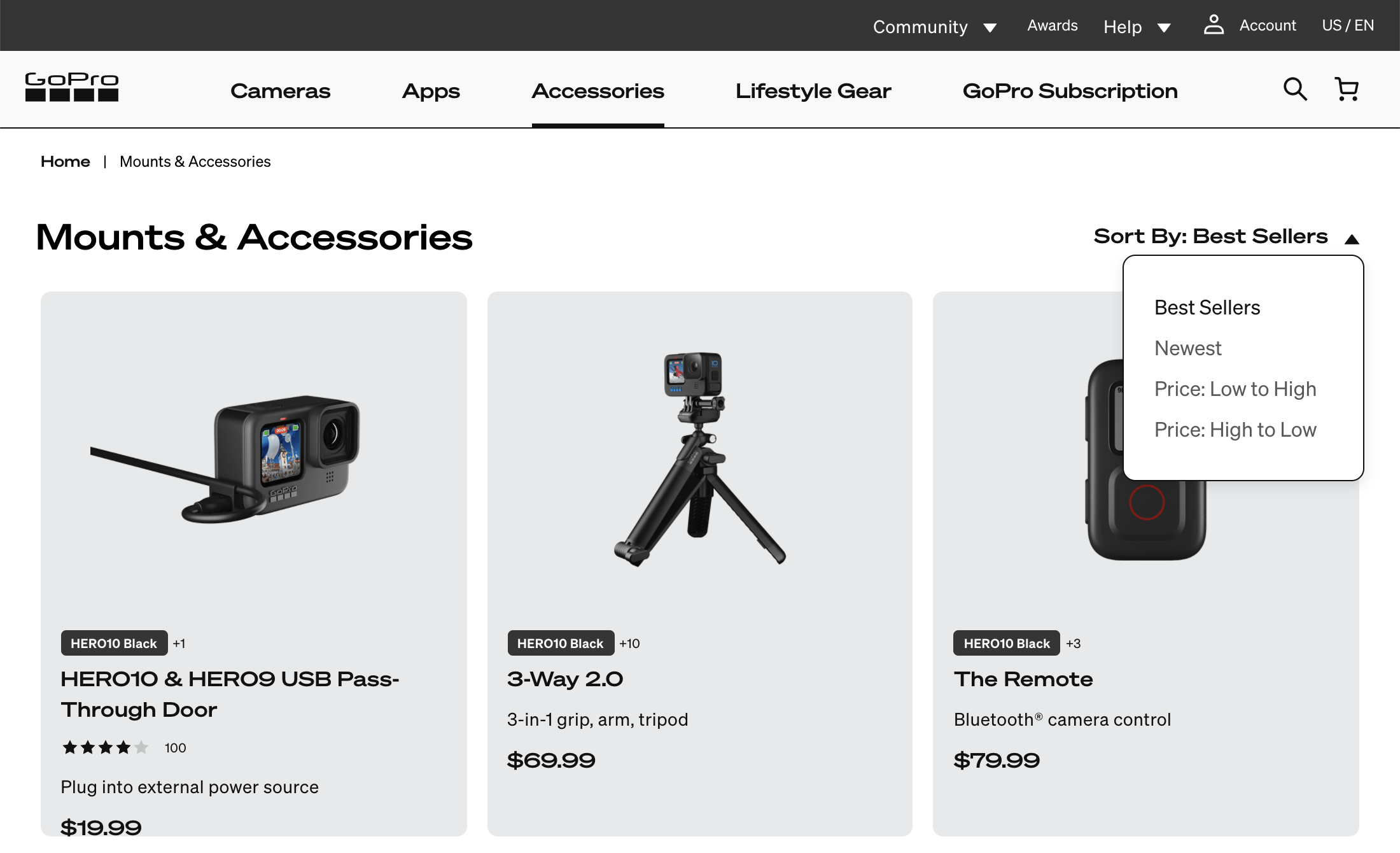 GoPro UX Case Study – Baymard Institute