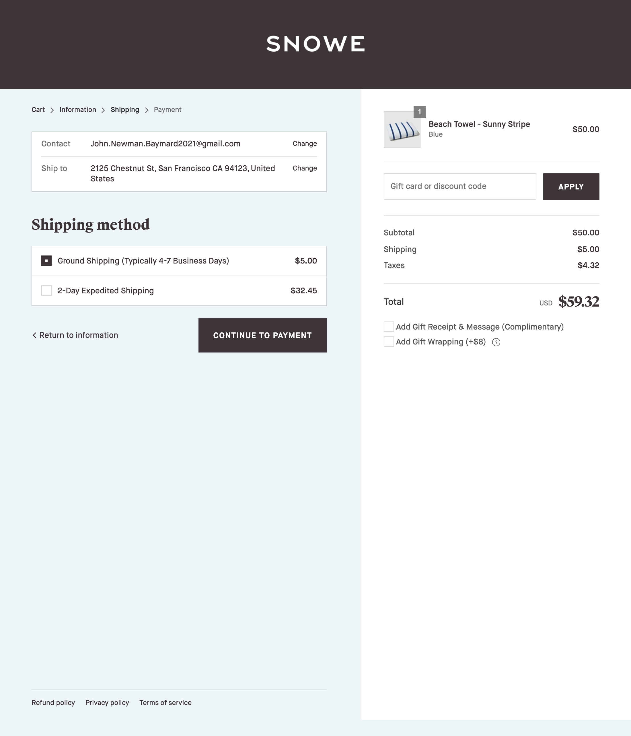 517 ‘Delivery & Shipping Methods’ Design Examples – Baymard Institute