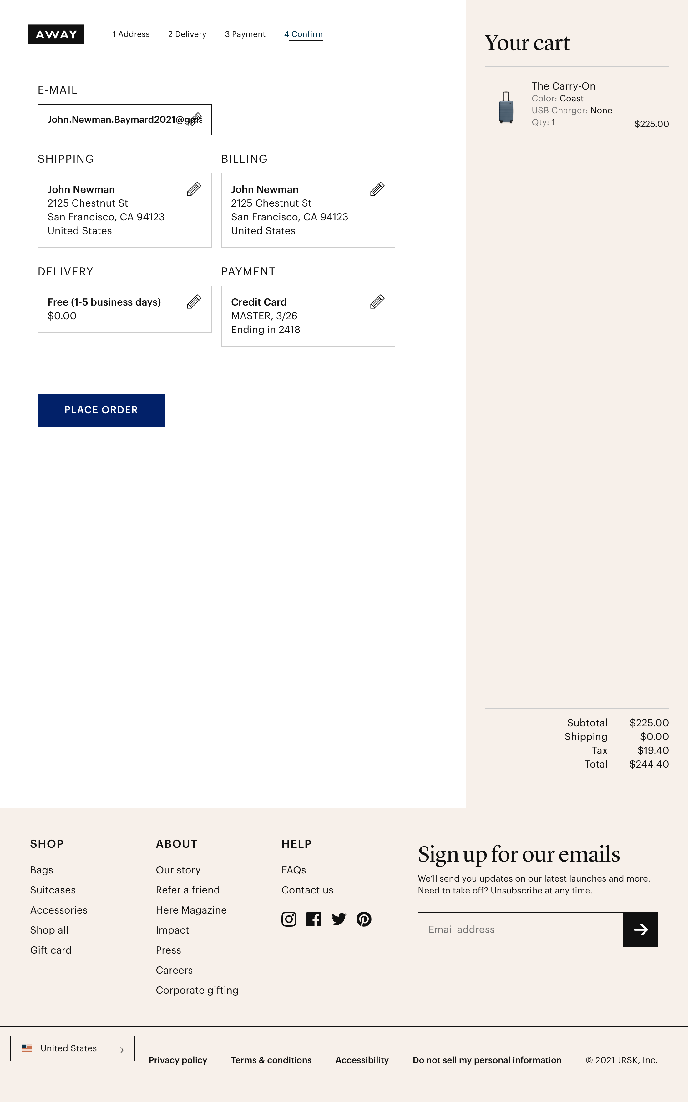 480 ‘Review Order’ Design Examples – Baymard Institute