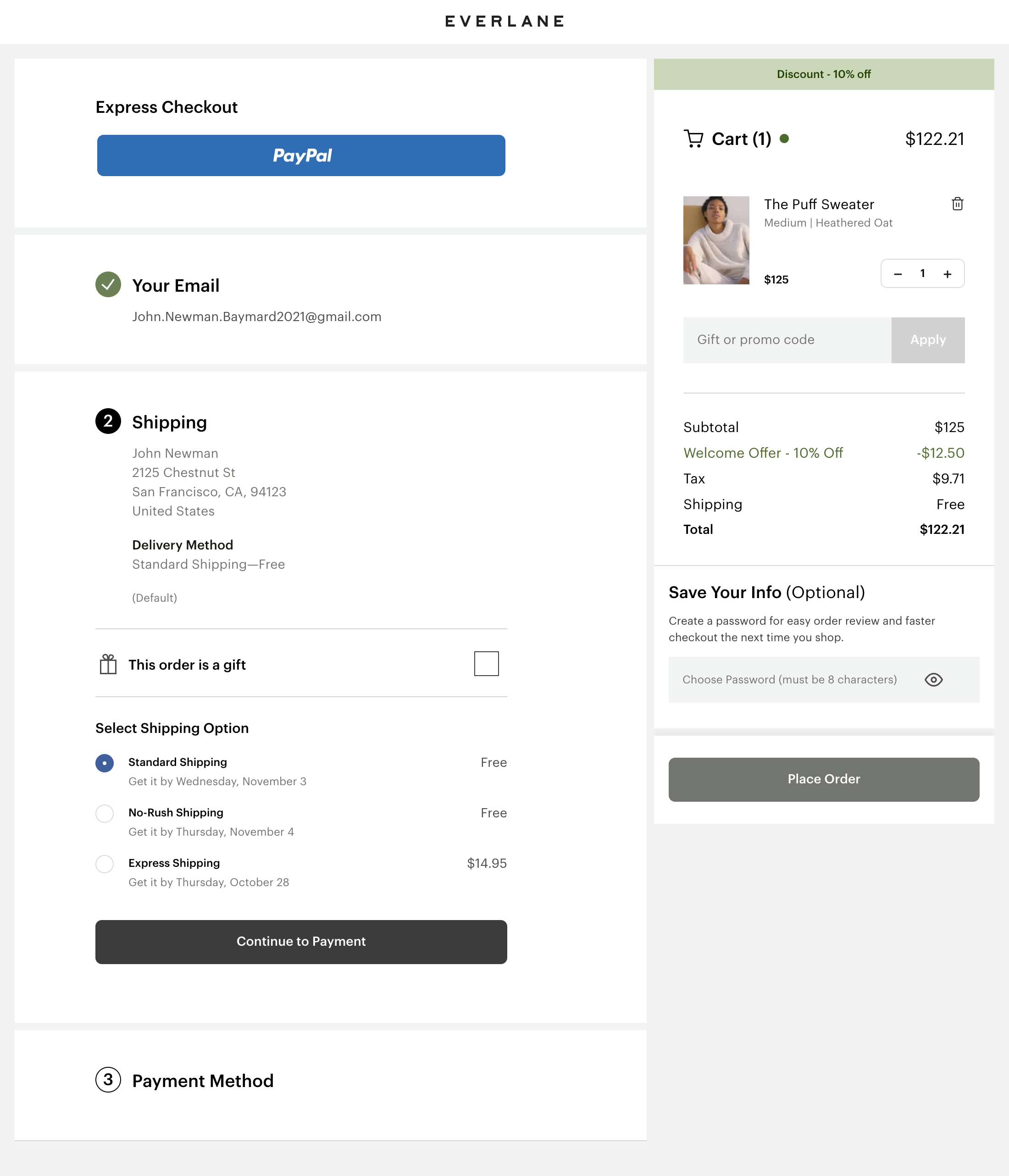 Everlane UX Case Study – Baymard Institute