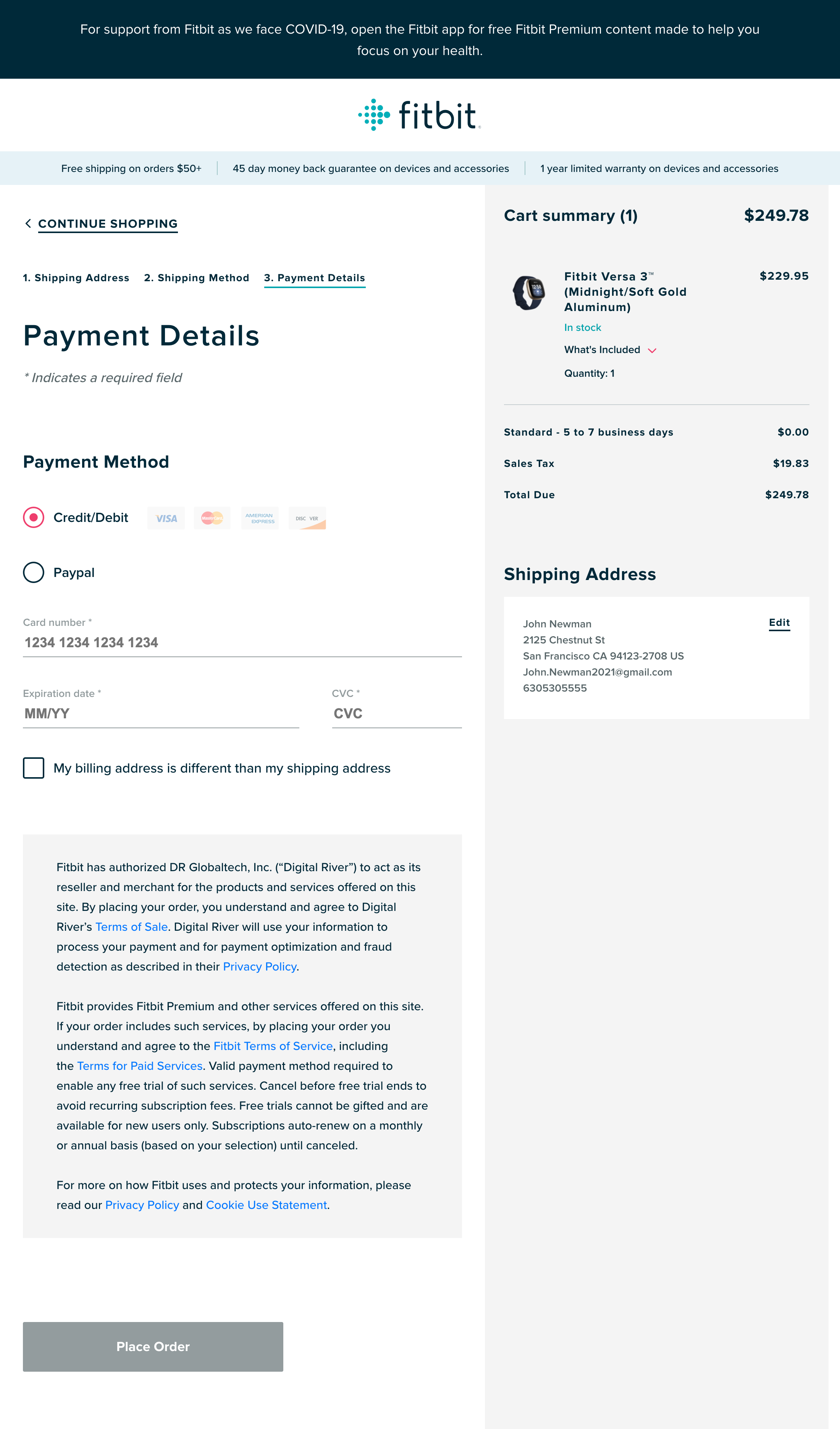 482 ‘Billing Address’ Design Examples – Baymard Institute