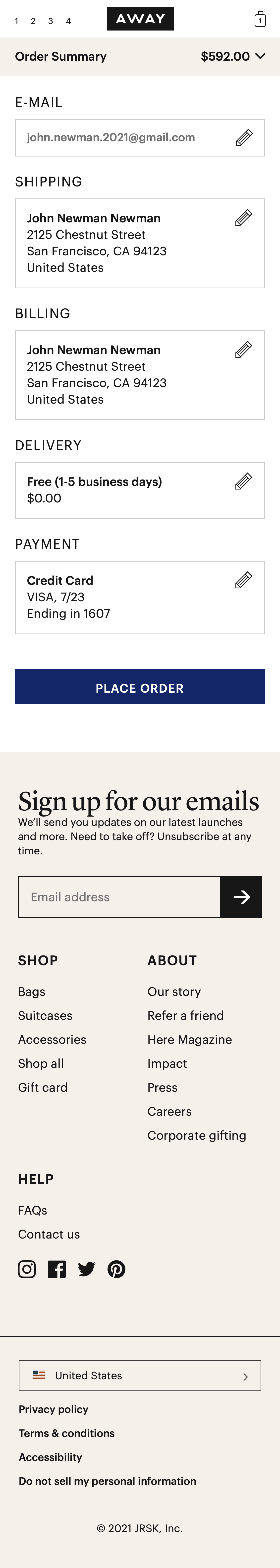 480 ‘Review Order’ Design Examples – Baymard Institute