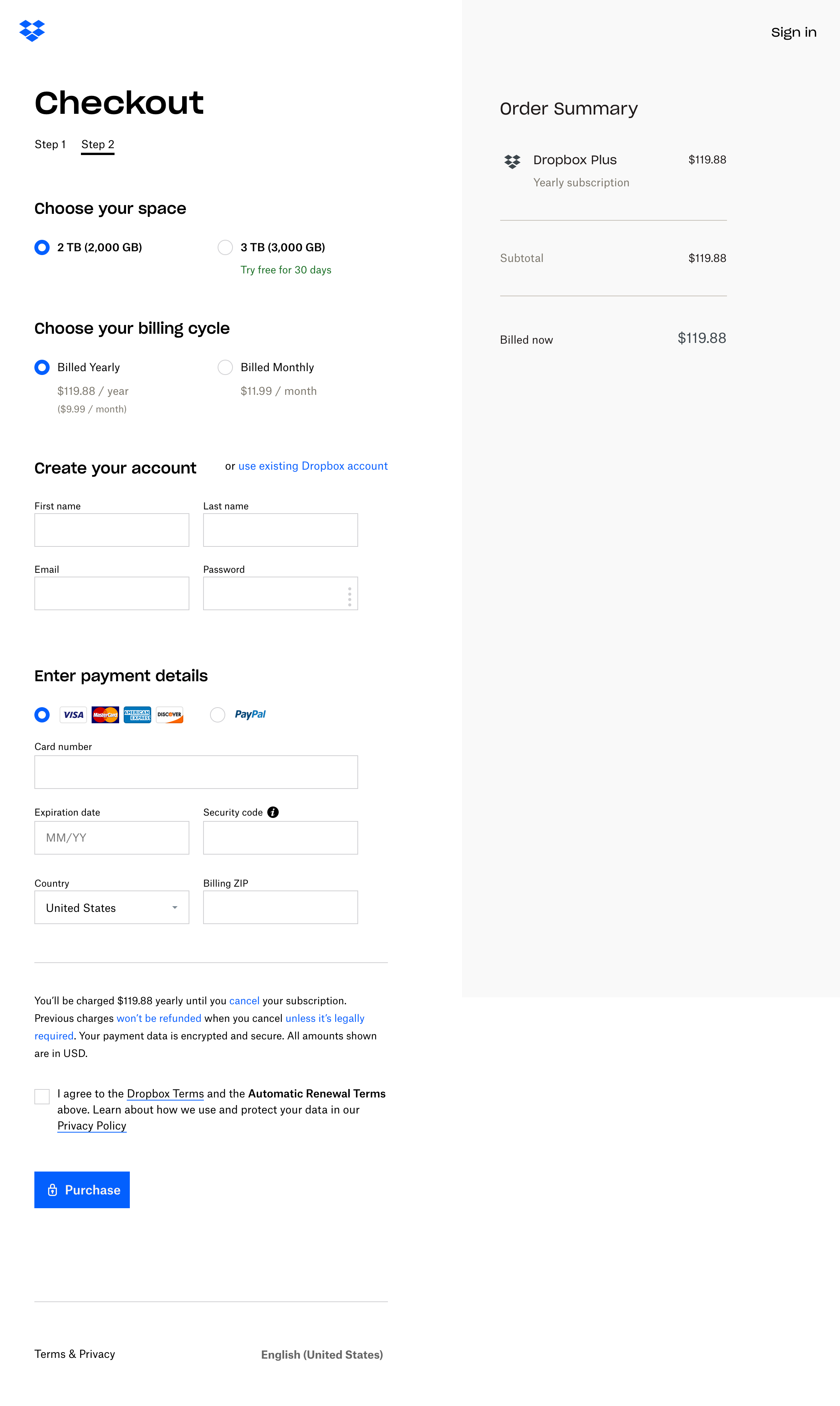 Dropbox’s E-Commerce UX Case Study – Baymard Institute