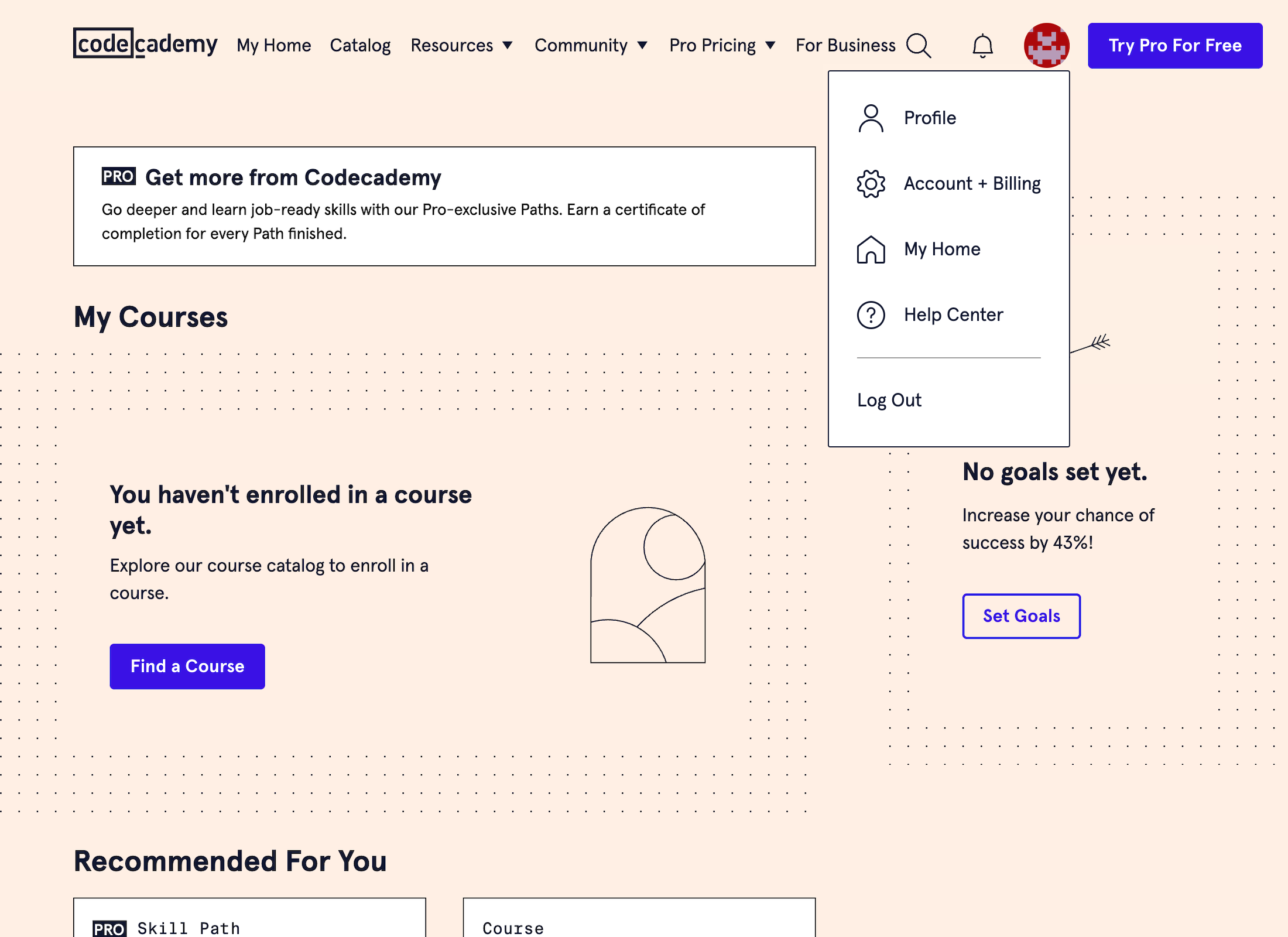 Codecademy UX Case Study – Baymard Institute